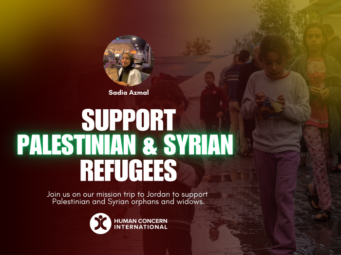 Support Palestinian and Syrian Refugees w/Sadia Azmal | LaunchGood | LaunchGood